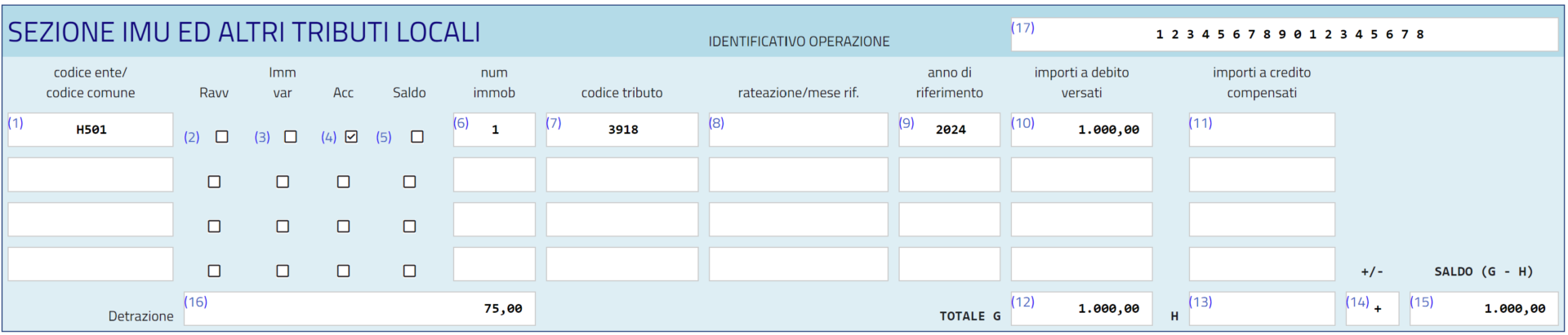 Codice tributo 3918: IMU - Fiscomania