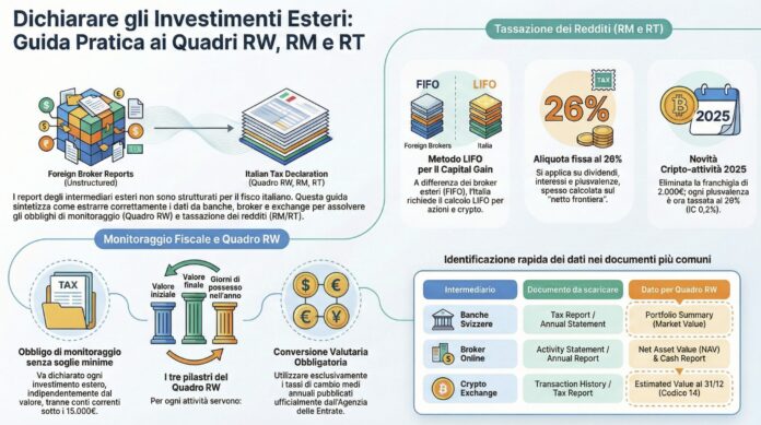 Documenti intermediari esteri: guida pratica a Quadro RW e redditi ...